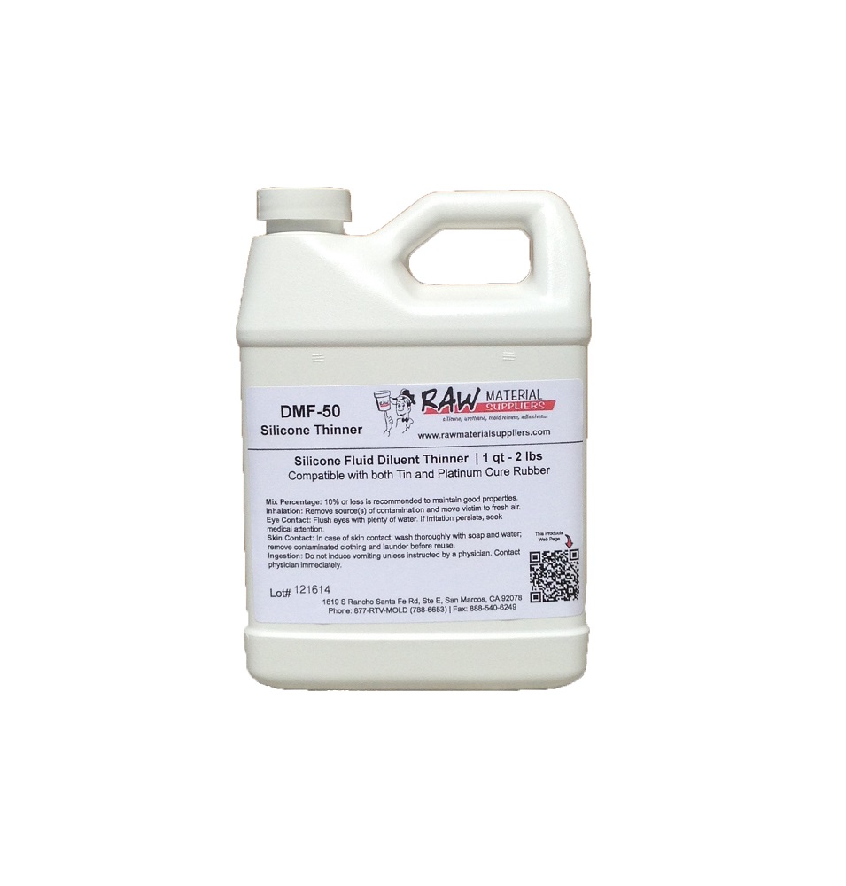 Magikmold® DMF-50 Silicone Thinner/Softener - Raw Material Suppliers